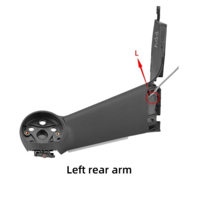 Genuine NEW DJI FPV Drone - Rear Left Motor Arm Assembly, Shell Frame ...