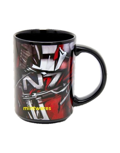 Mass Effect Legendary N7 Stripe Coffee Ceramic Mug Cup 15 oz Official ...