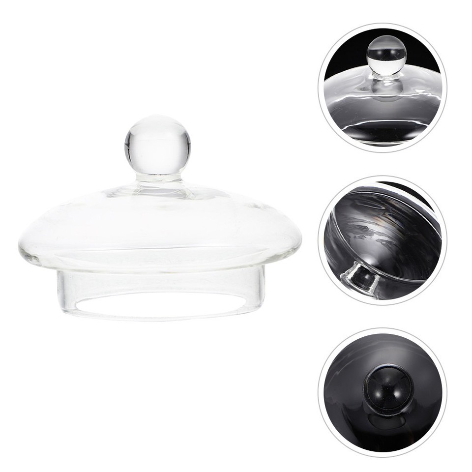 6 Pcs Glass Lid for Teapot Transparent Teaware Replacement Kettle ...
