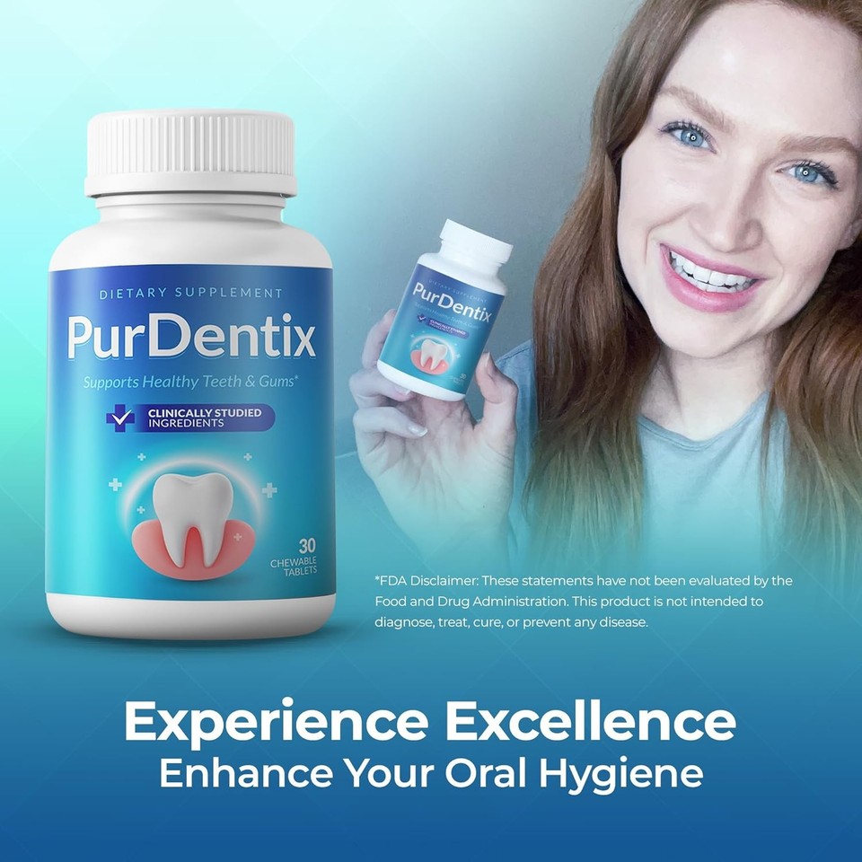 Teeth Gums Support 30 Tablets Oral Health Probiotic Supplement 4-Strain ...