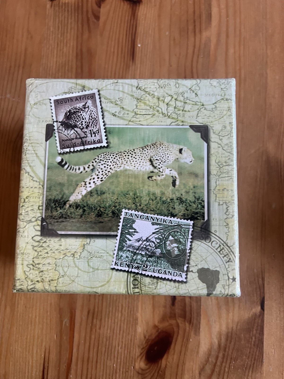 National Geographic Cheetah Set Of 3 Nesting Gift Boxes New Nature ...