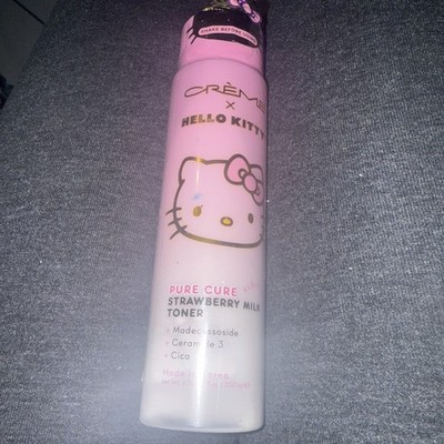 The Crème Shop x Hello Kitty Pure Cure Strawberry Milk Toner 6.76 oz | eBay