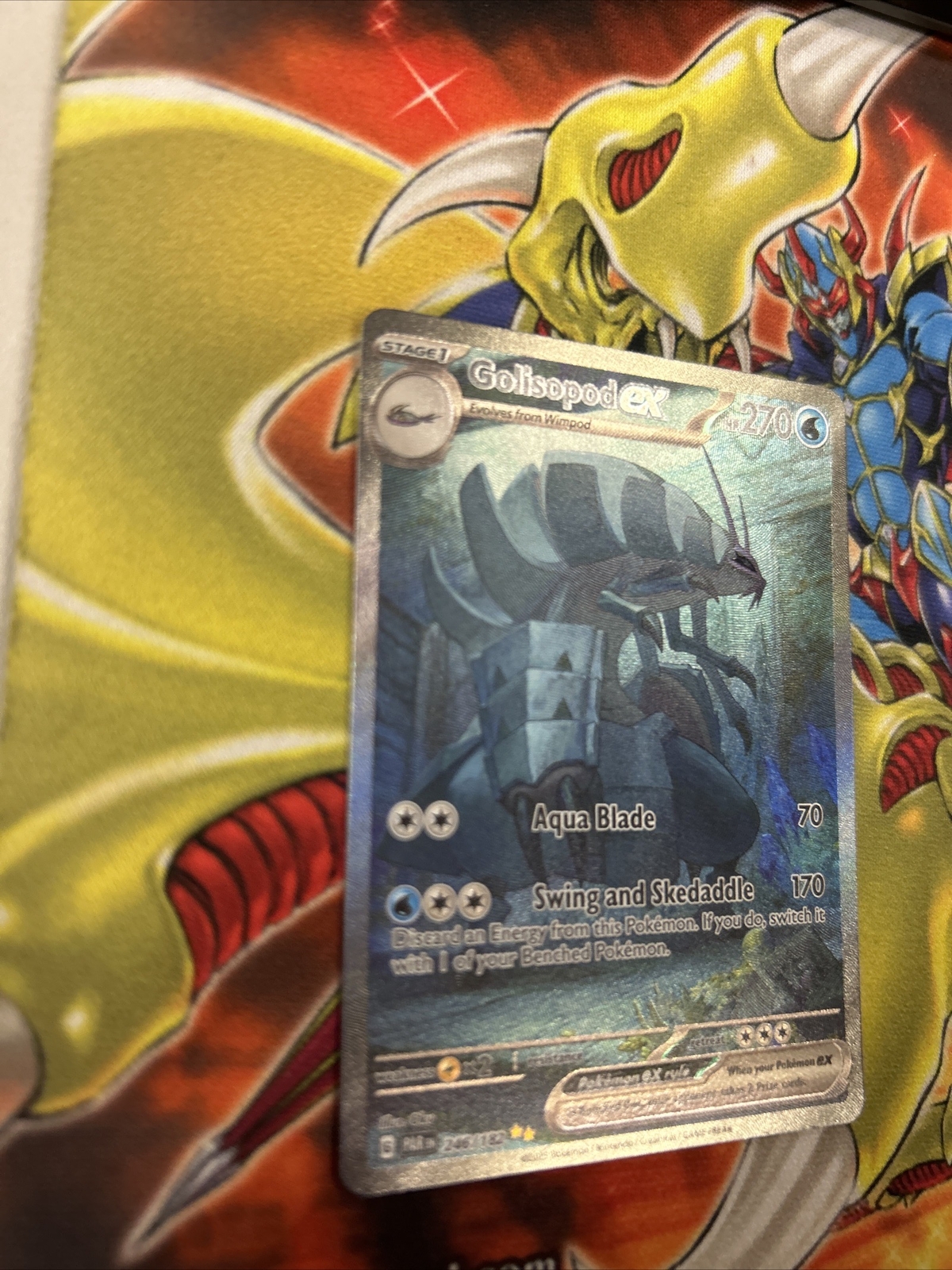 Pok%C3%A9mon+TCG+Golisopod+ex+Paradox+Rift+246%2F182+Holo+Special ...