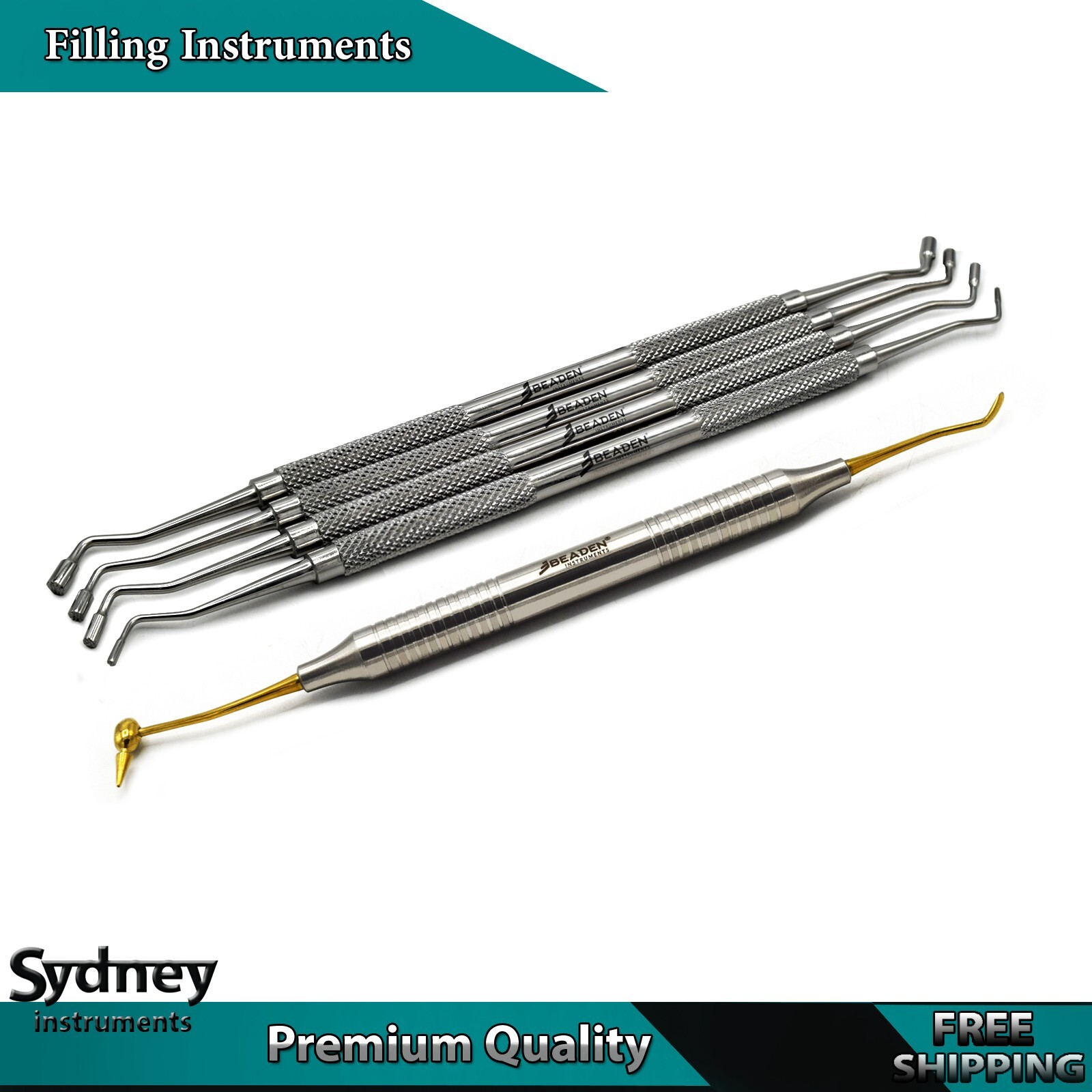 Dental Composite Filling Instruments Plugger Condenser & CIG6 Gold ...