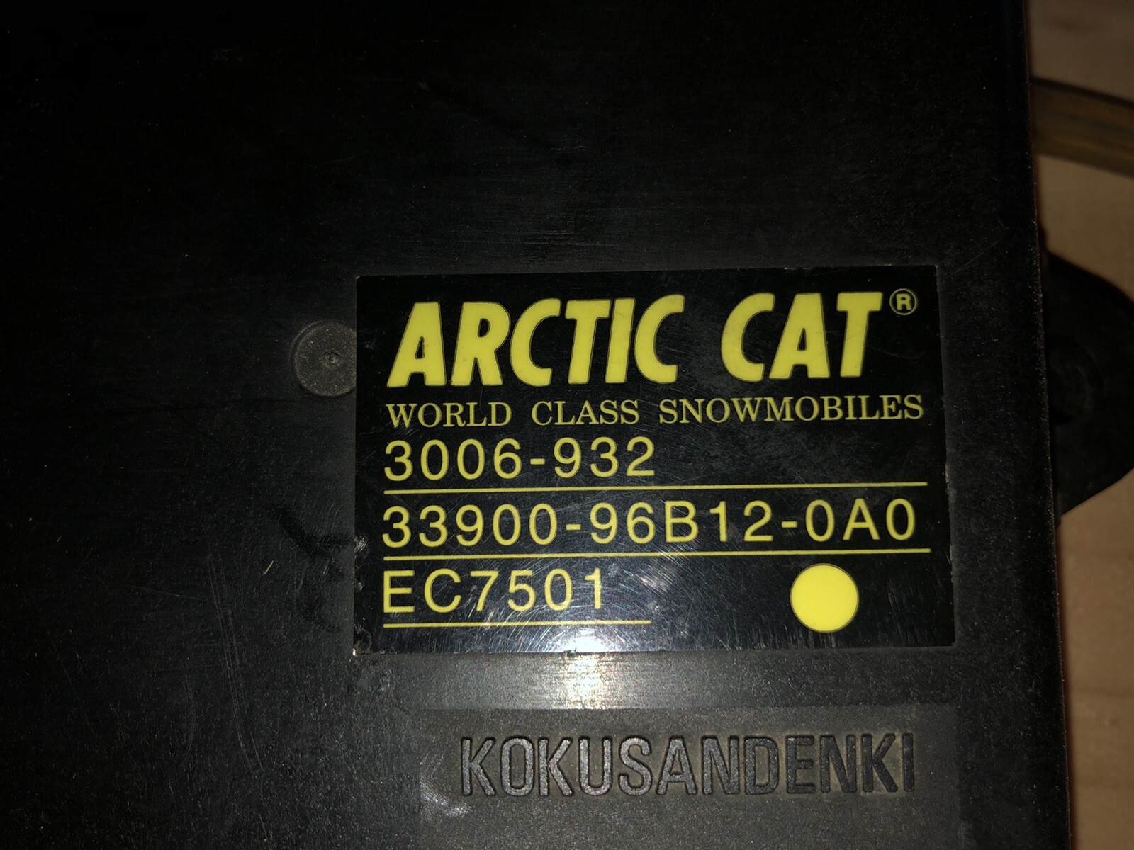 2005 Arctic Cat M7 EFI 162in OEM CDI ECU ECM Computer 3006-932 for sale ...