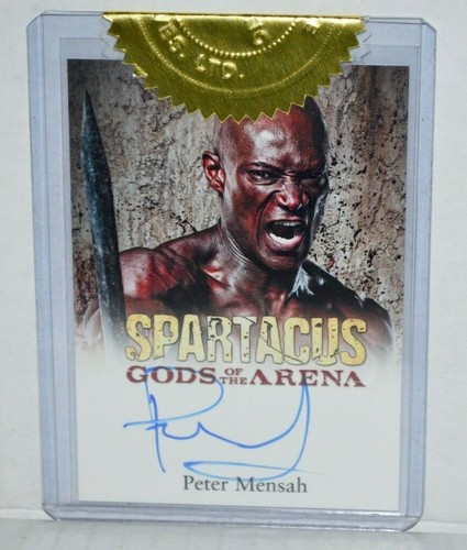 Spartacus Gods of The Arena Peter Mensah Oenomaus Doctore Signed ...