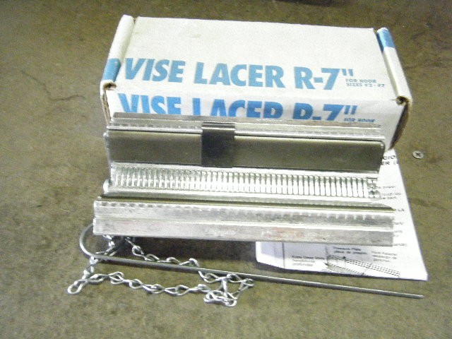 Round Hay Baler Belt Tool Clipper Vise Vice Lacer Tool 7" belt repair ...
