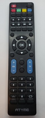 OEM Atyme TV Remote Control 320AM5DVD 320AM5HD 320GM5HD 320PM5HD ...