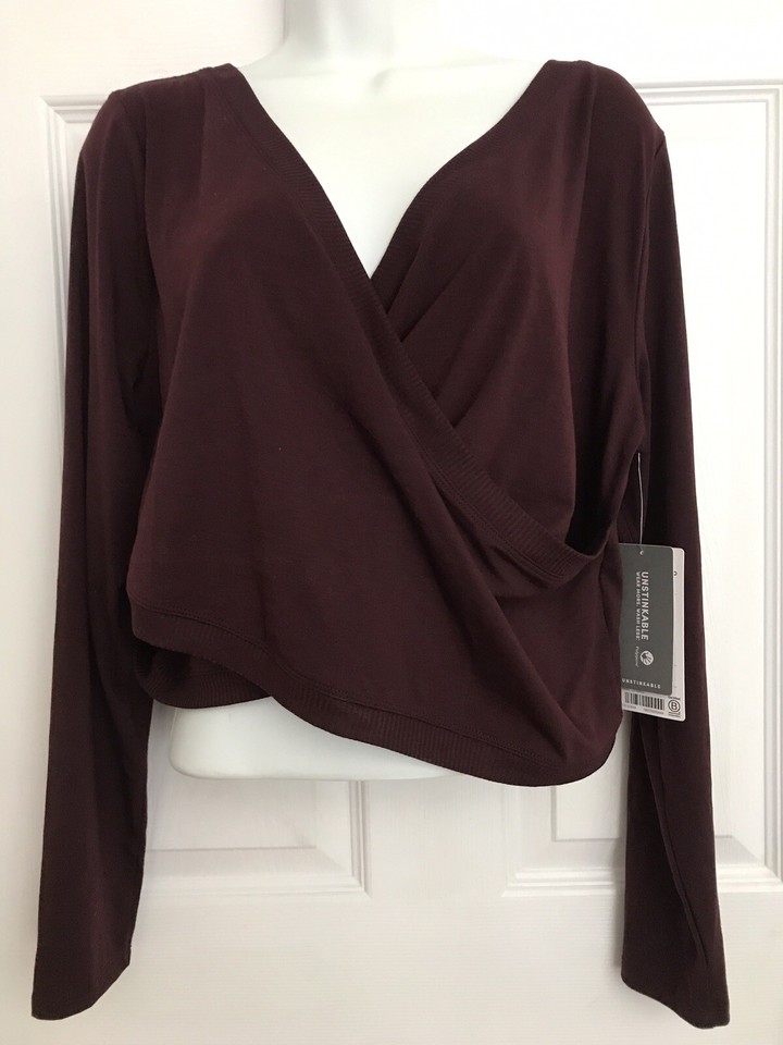 Athleta Encore Wrap Top size XL^^^ | eBay