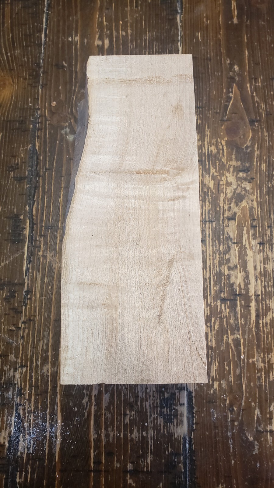 Curly Maple Wood Block 9 1/2" Long Lot m4215 | eBay