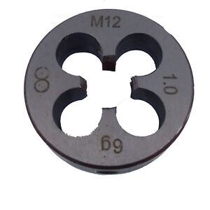 US Stock HSS 12mm x 1 Metric Die Right Hand Thread M12 x 1mm Pitch | eBay