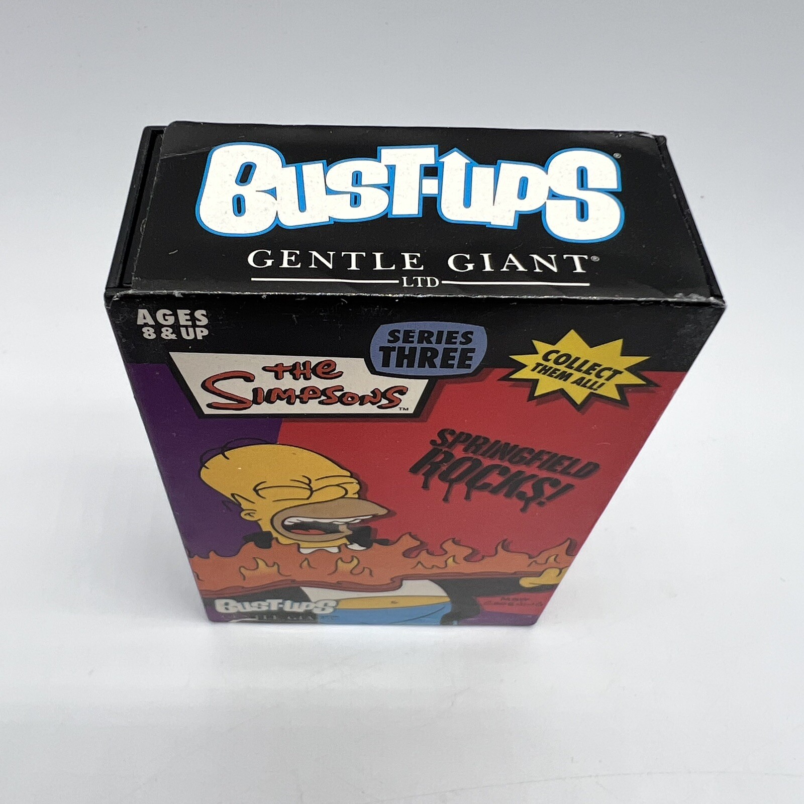 The Simpsons Gentle Giant Homer Simpson Bust-Ups Figure Series 3 Sealed ...