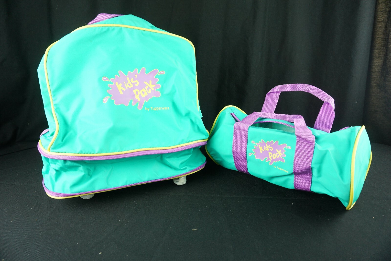 Vintage Kids Pack By Tupperware Luggage Duffel Bag | eBay