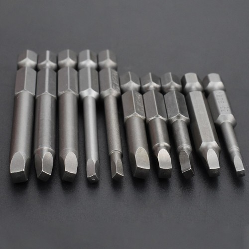 Magnetic Square Head Screwdriver Bits 10pcs Set Suitable for Various ...