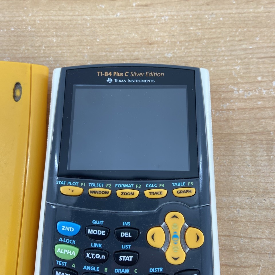 TEXAS INSTRUMENTS Graphing Calculator TI 84 Plus C Silver Edition ...
