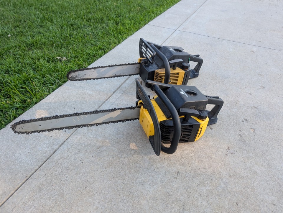 McCulloch PRO MAC 610 Chainsaw w/20" Bar & Pro Mac 605 16" Bar - Free ...