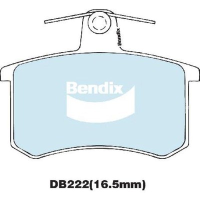 Bendix EURO Brake Pad Set Rear DB222 EURO+ | eBay Australia