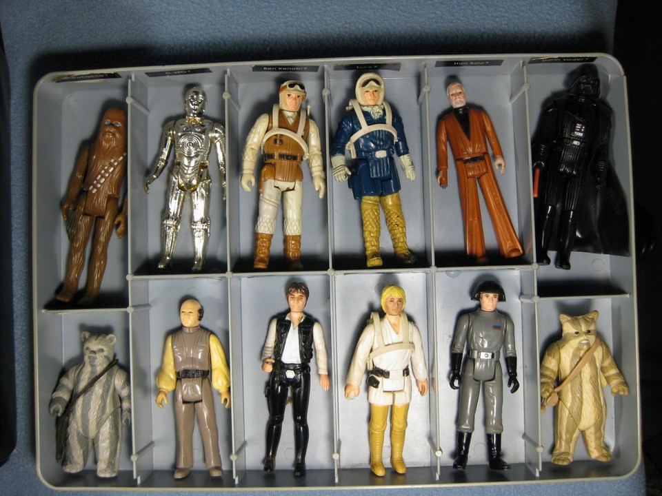 vintage Kenner Star Wars action figures 1977 -1980 24 Figures | eBay