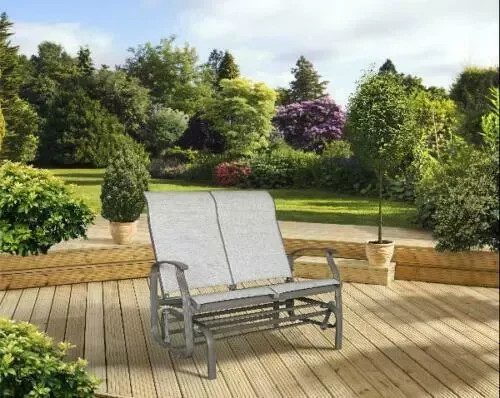 Pagoda Sienna Double Rocker Rocking Chair Garden Recliner Lounge ...