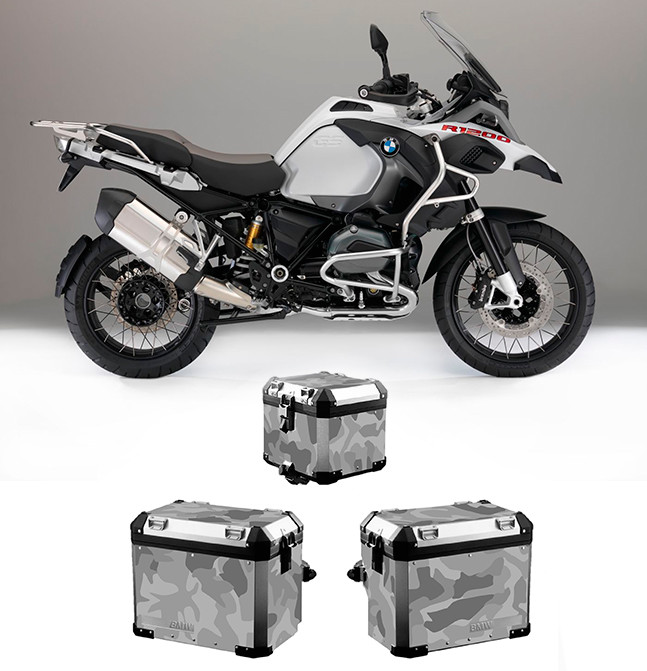 Protection Adhesive Suitcases BMW Alu 2° Model Light Camouflage VA2-003 ...