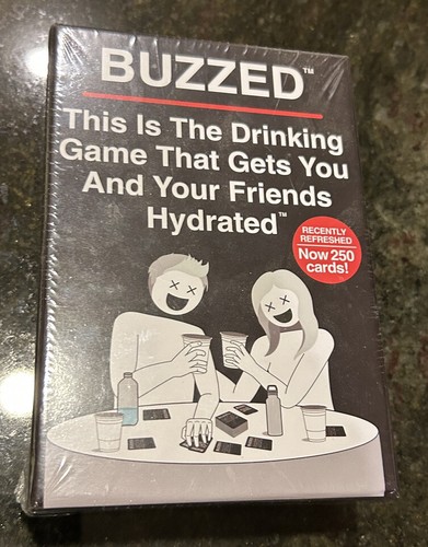 Buzzed Adult Drinking Card Game for 21+ Sealed New In Box | eBay
