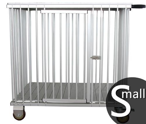 Aeolus 1-Berth Show Trolley with 4" Nylon Wheels - Small [Black] Dog ...