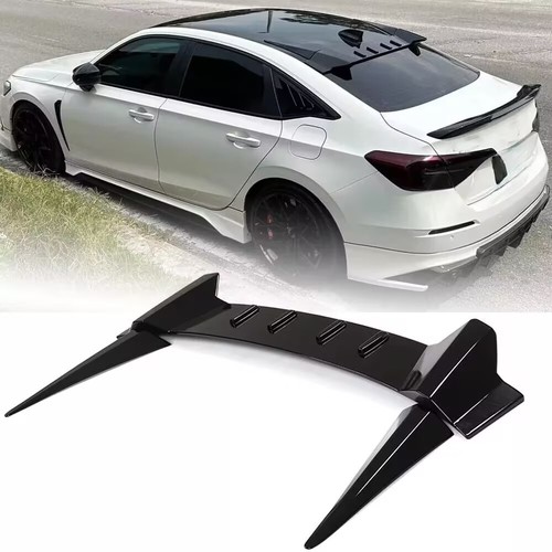 Gloss Black Rear Window Roof Spoiler Wing For Honda Civic 11th Sedan ...