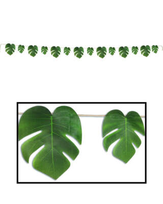 Tropical Palm Leaves Streamer | eBay Australia