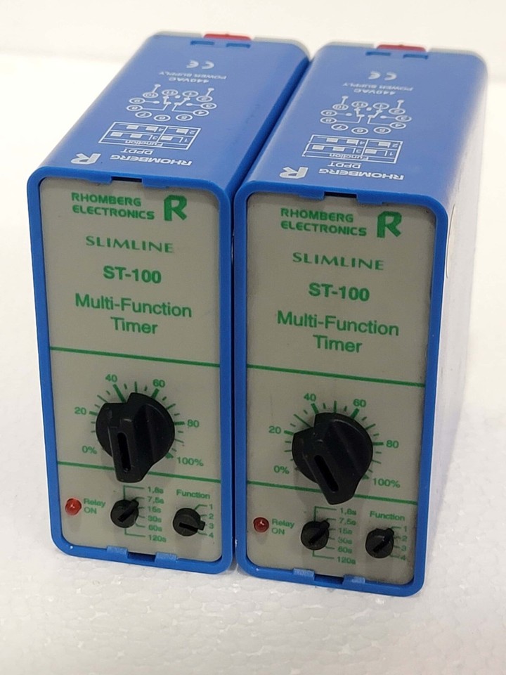 RHOMBERG ELECTRONICS SLIMLINE ST-100 TEMPORIZADOR MULTIFUNCIÓN 440VAC ...