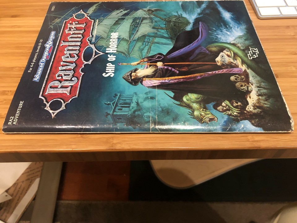TSR Ravenloft RA2 Ship Of Horror 9321 Advanced Dungeons & Dragons ...