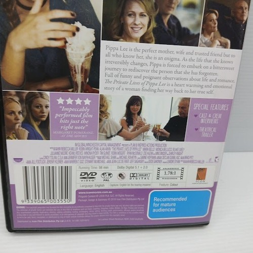 The Private Lives of Pippa Lee DVD - Blake Lively (Region 4, 2009) Free ...