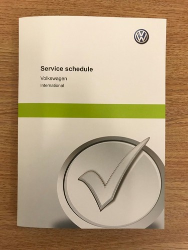 VW VOLKSWAGEN TRANSPORTER SERVICE BOOK NEW UNUSED NOT DUPLICATE ALL ...