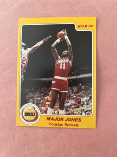 1983-84 Star #78 Houston Rockets Major Jones. NRMT CONDITION. | eBay