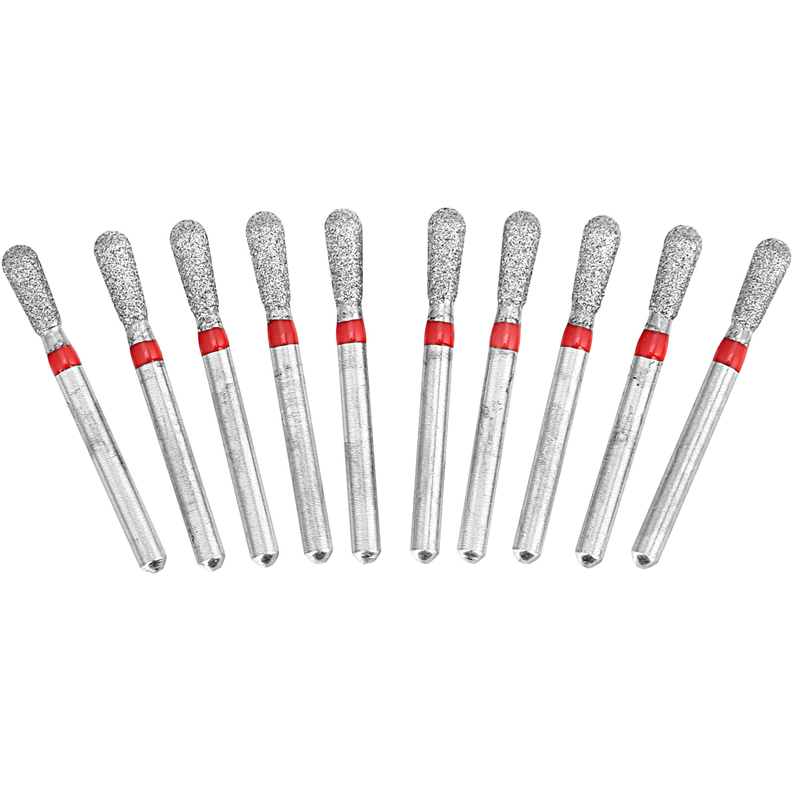 10Pcs/pack Dental Diamond Burs FG Fine Drills fit for Fast High Speed ...