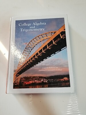 College Algebra and Trigonometry Portland Community College | eBay