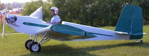 CA-2 Hummel Ultralight Aircraft USA Airplane Mahogany Dry Wood Model ...