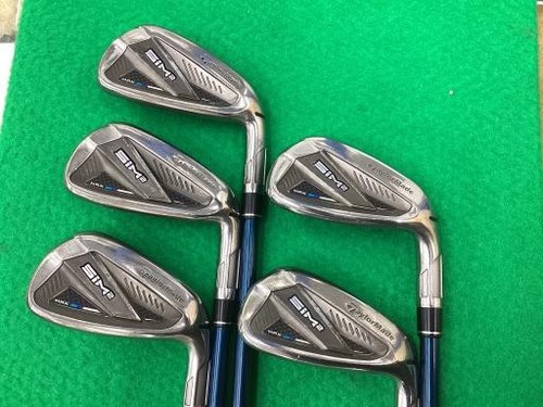 TaylorMade SIM2 Max Iron Set 6-9, Pw 5pc Flex S Tensei Blue TM60 ...