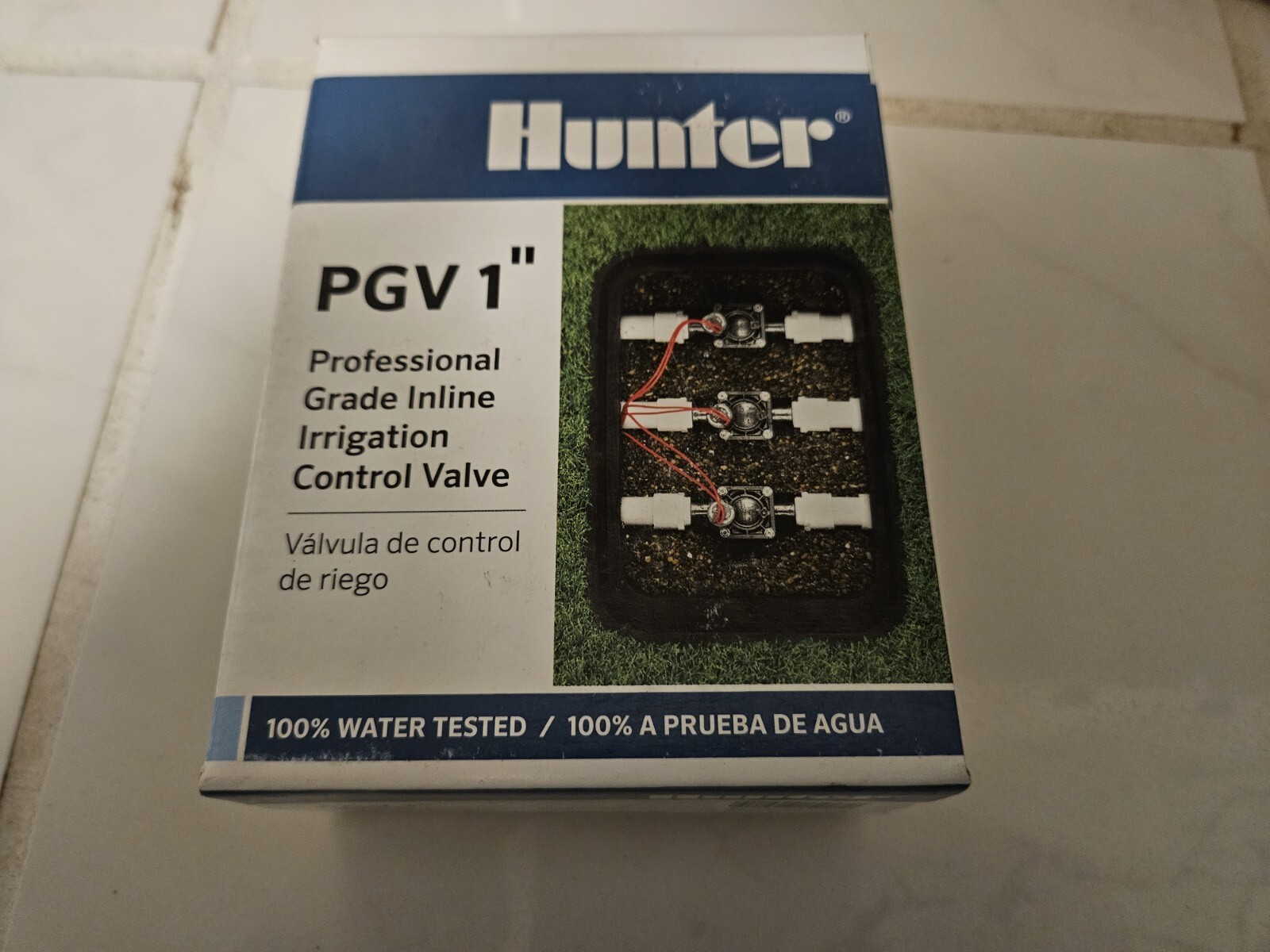 Hunter PGV 1" Inline Irrigation Control Valve - Black (7014329 ...