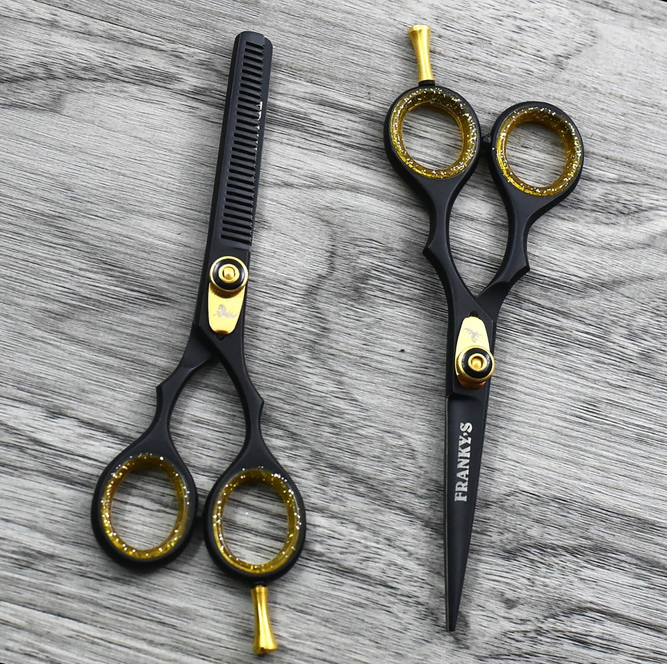 Professional GERMAN Barber Hair Cutting Scissors Shears Size 5.5" BRAND ...