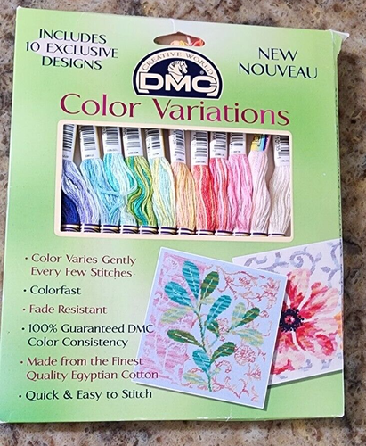 DMC Mouline Color Variations Embroidery Floss Pack - 12 Skeins With ...