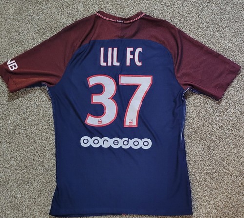 Nike 2017 Paris St Germain FC #37 Soccer Football Jersey Size XL 724614 ...