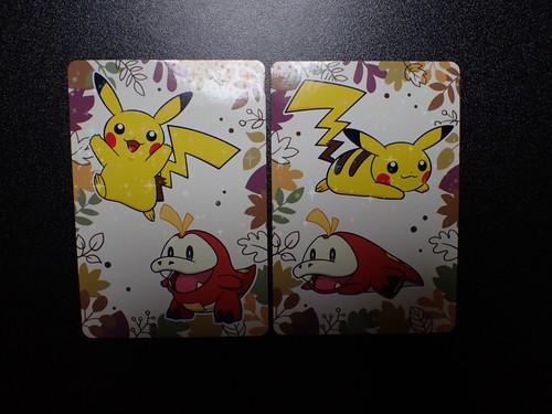 Pokemon Card Pronto Promo 2 SET Holo Prism Shining Pikachu Fuecoco ...