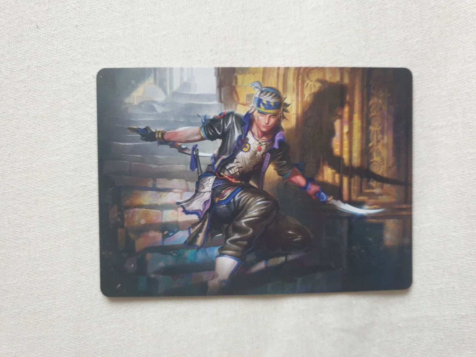 Magic The Gathering MTG Final Fantasy Art Series Card 15/53 Locke Cole ...