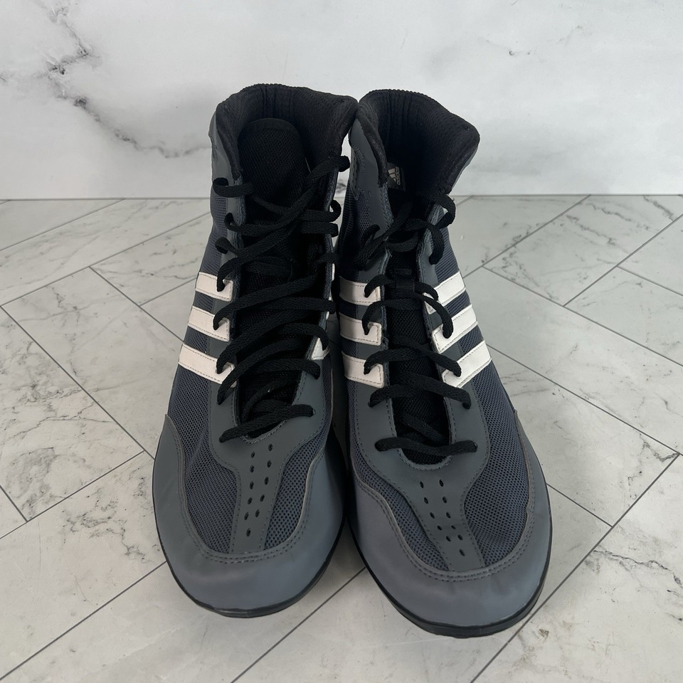 Adidas Grey Size 11.5 David Taylor Signature Mat Wizard 2 Wrestling ...