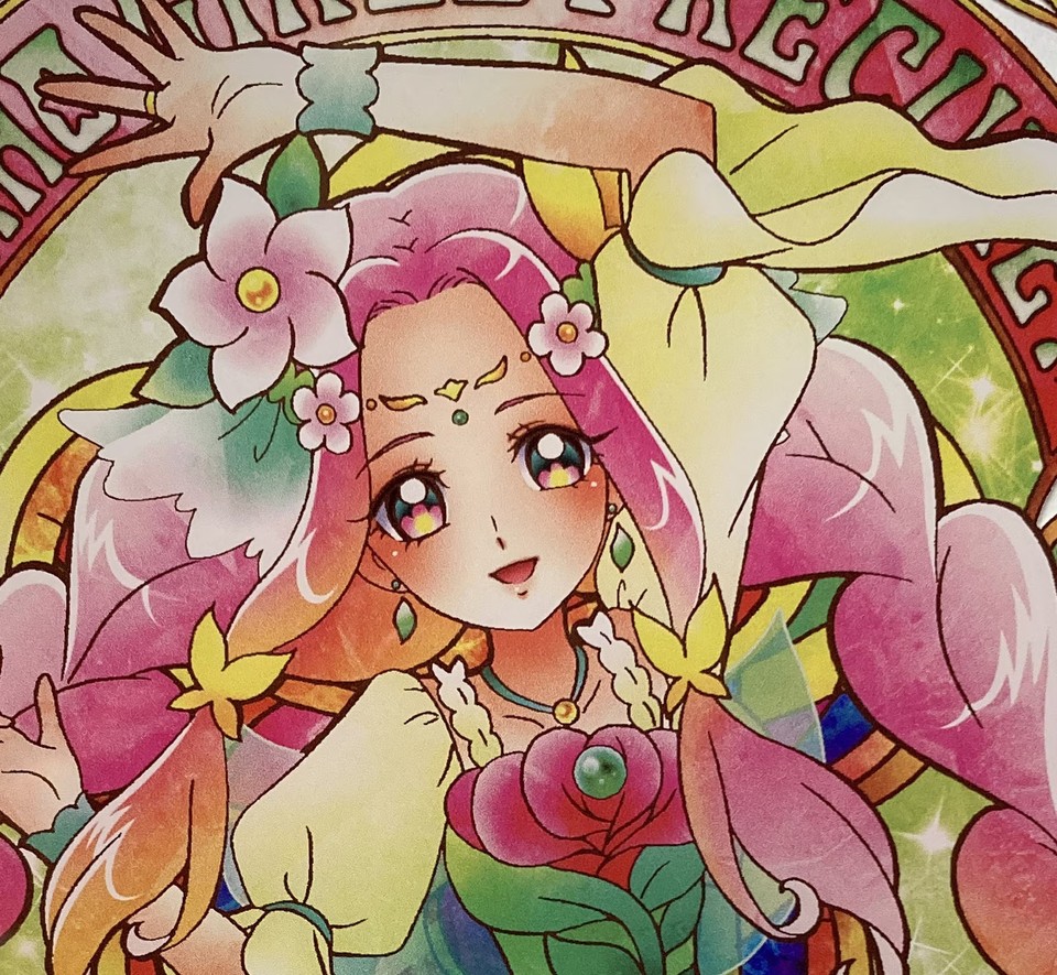 Toei Animation Mahou Tsukai Pretty Cure! JEWEL PORTRAIT Art Board 3 ...