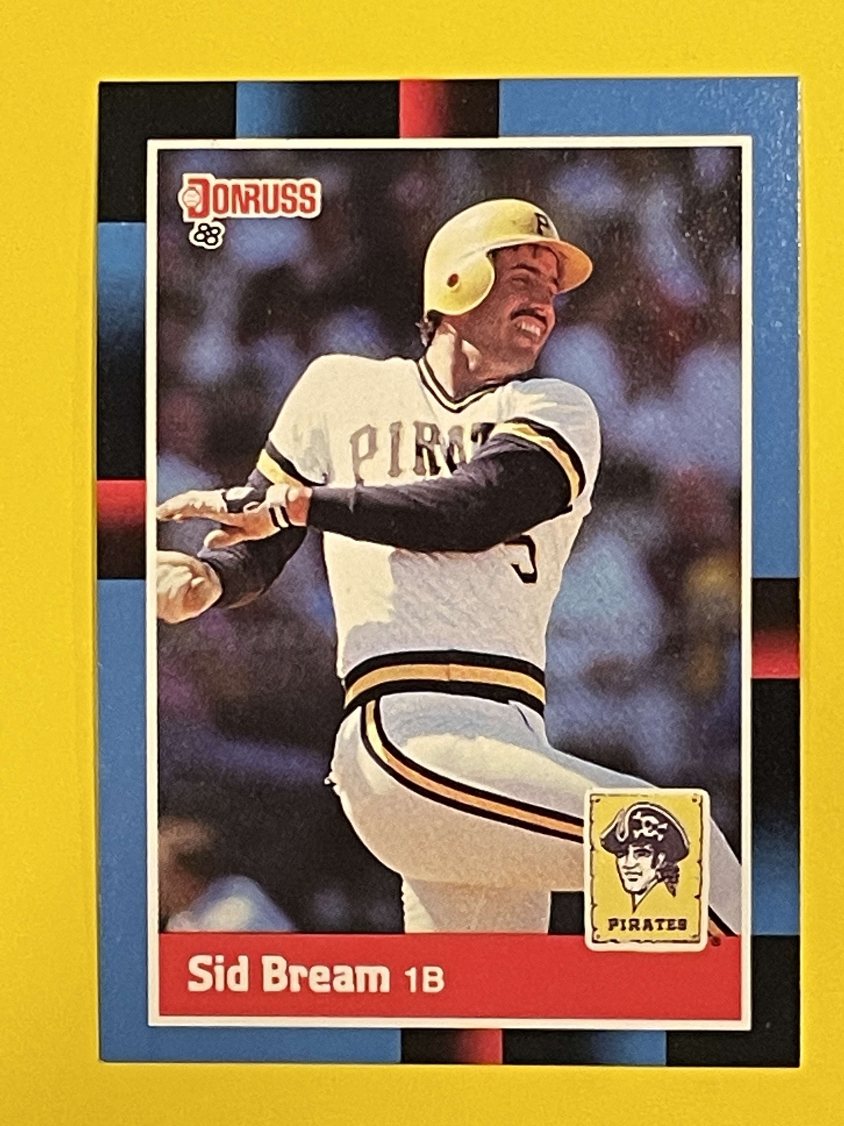 Sid Bream 1988 Donruss Base #188 Pittsburgh Pirates | eBay