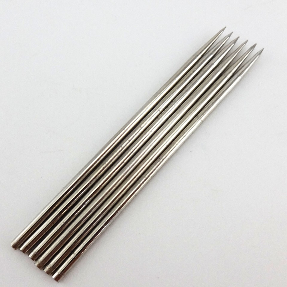 6pc 11#-1 Leather Craft Shoemaker Cobbler Sewing Stitching Round Awl ...
