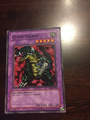 Yugioh: Cyber Saurus - MRD-105 - Metal Raiders - Very Played | eBay