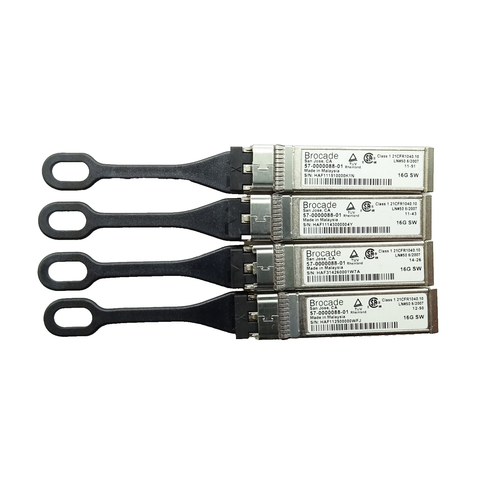 4x Brocade Original Transceiver Module SFP+ 16GB SW mini GBIC 57 ...