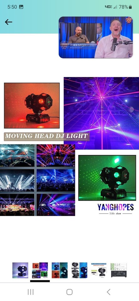 Yanghopes Moving Head Laser Light | eBay